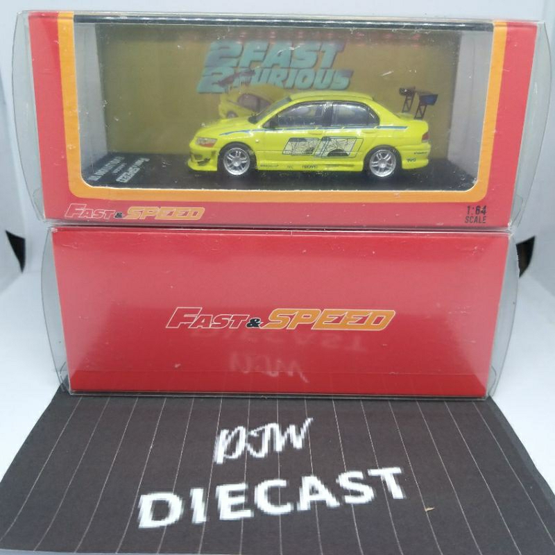 Jual Fast Speed Mitsubishi Lancer Evolution 7 VII 2F2F Fast and Furious ...
