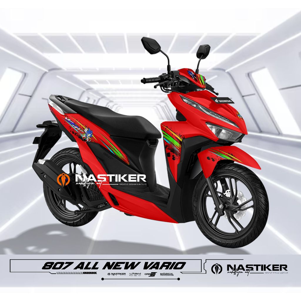 Jual decal kit all new vario 125 150 SUPER GLOSSY - stiker decal vario ...