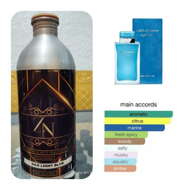 Jual Parfum Dolce gabbana Light Blue (PREMIUM) | Shopee Indonesia