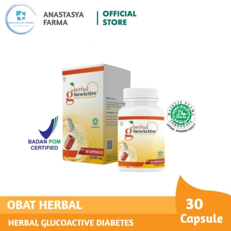 Jual Glucoactive Asli 100% Original Obat Diabetes Ampuh Stabilkan Gula ...