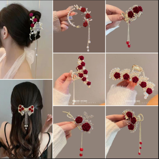 Jual [8Ave] Aksesoris Rambut Jepit Rambut Jepit Jedai warna Emas dengan ...