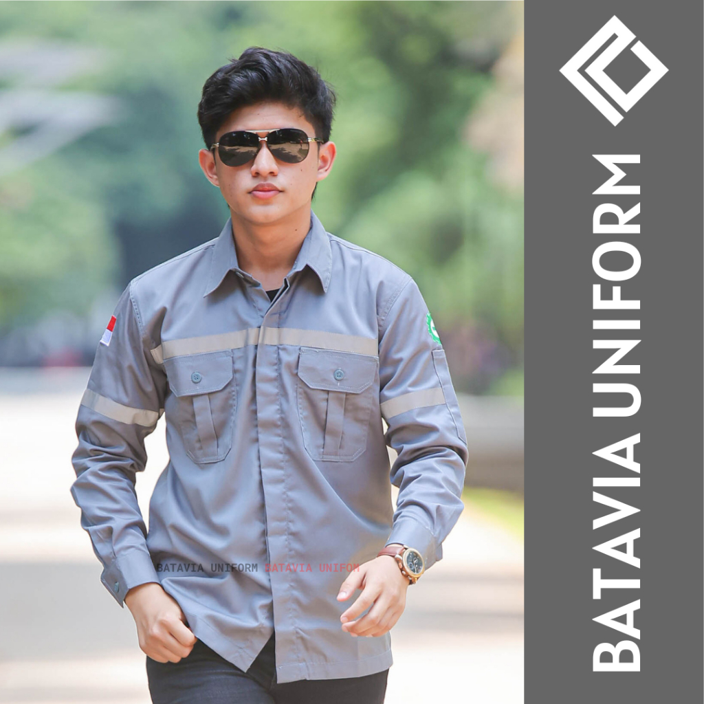 Jual Baju Kemeja Wearpack Safety K3 Lengan Panjang Werpack Seragam ...