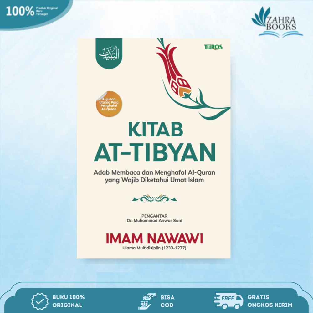 Jual Buku Kitab At-Tibyan : Adab Membaca dan Menghafal al-Quran yang ...