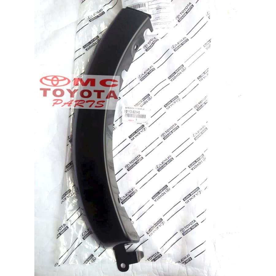 Jual Moulding Extension Bumper Depan Kiri New Rush Terios 52113-BZ040 ...