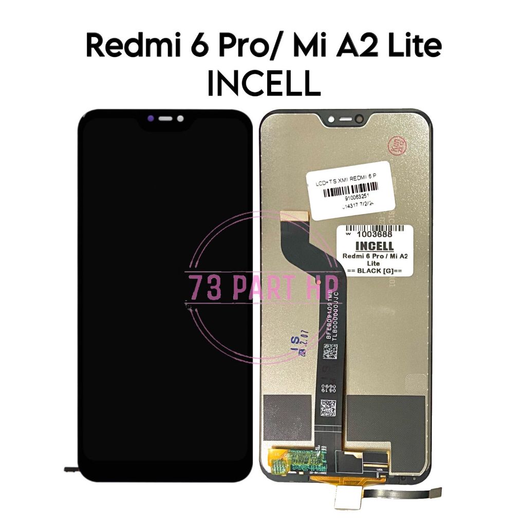 Jual LCD Touchscreen Fullset Xiaomi Redmi 6 Pro / Mi A2 Lite ...