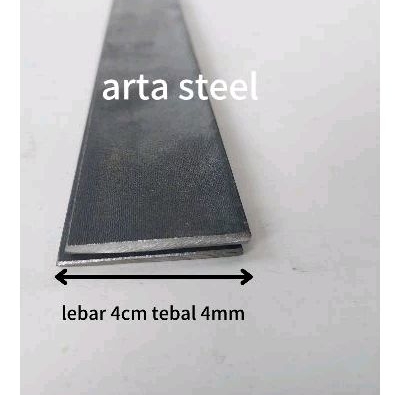 Jual Besi plat strip potongan 30cm sampai 40cm tebal 4mm lebar 4cm ...