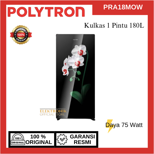 Jual POLYTRON Kulkas 1 Pintu Belleza Varia PRA 18MOW 180L/PRA-18MOW/PRA ...
