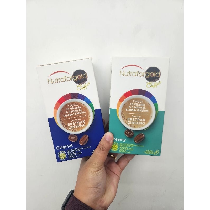 Jual Nutrafor Gold Coffee Creamy dan Original | Shopee Indonesia