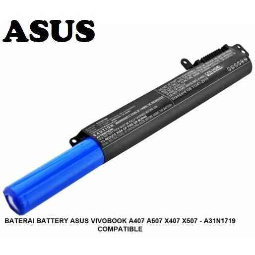 Jual Battery Baterai Laptop Asus A407 A407M A407U A407MA X407 X407U ...