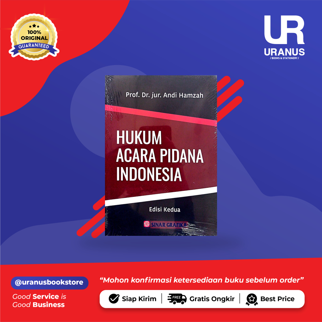 Jual HUKUM ACARA PIDANA INDONESIA ED 2 - SG - TOKO BUKU URANUS | Shopee Indonesia