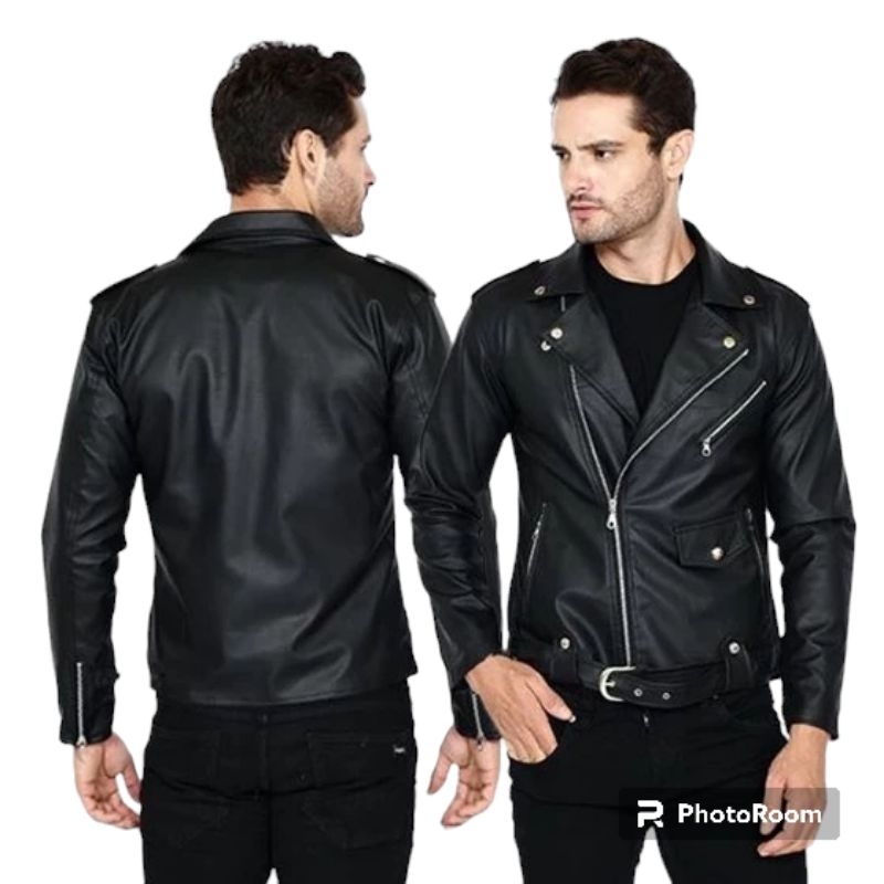Jual Jaket Semi Kulit Viena Model Changcuters Jaket Model RocknRoll ...