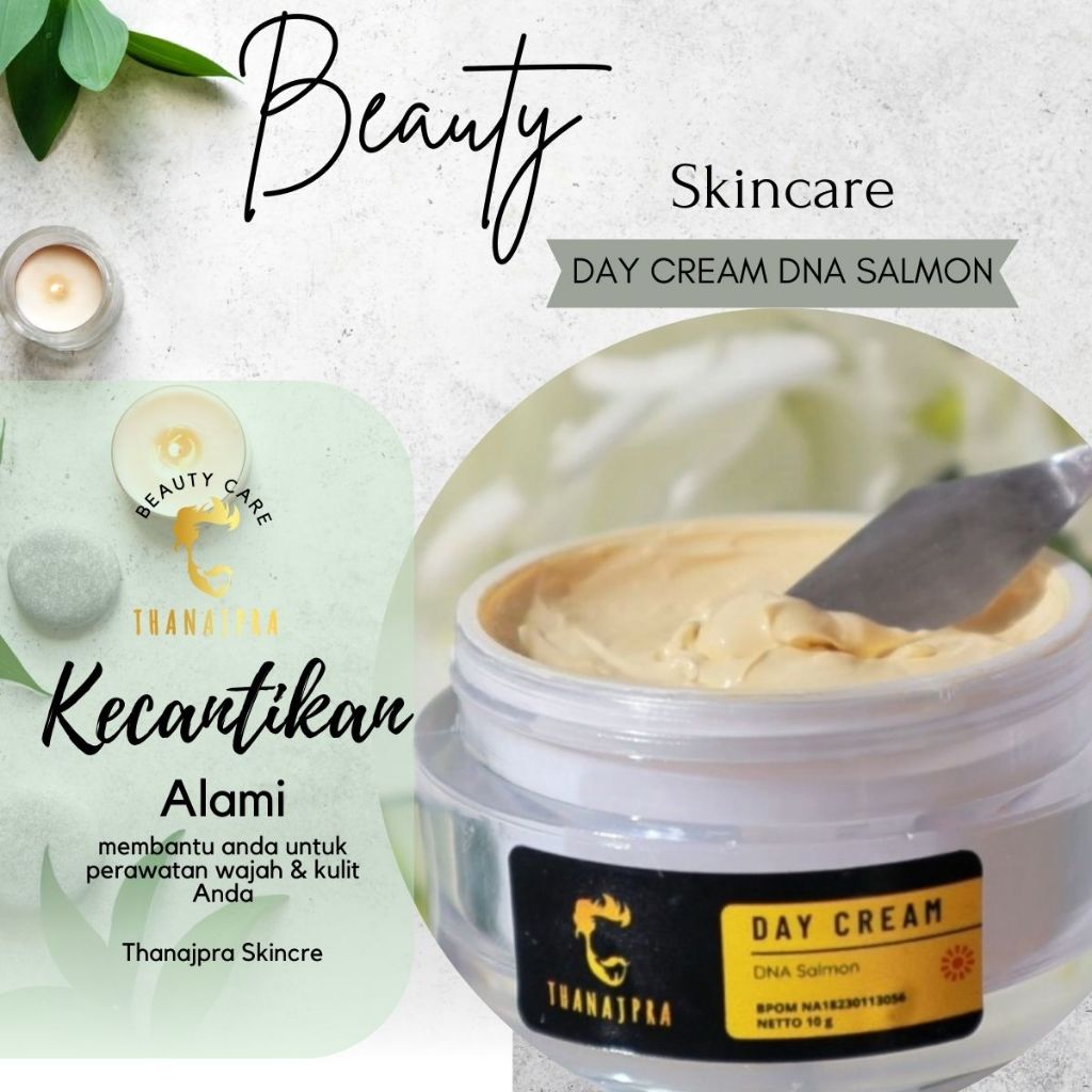 Jual Day Cream Thanajpra pemutih wajah glowing brightening terbaik untuk mencerahkan wajah ...