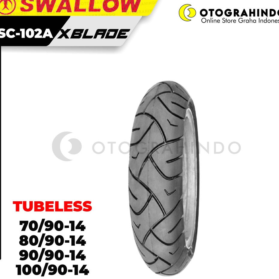 Jual Ban Luar Motor Matic Swallow SC-102 X BLADE 70/90 80/90 90/90 100/ ...