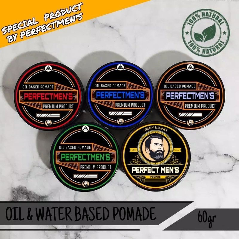 Jual Pomade Premium Oilbased Perfectmen’s / Minyak Rambut Perfectmen’s ...