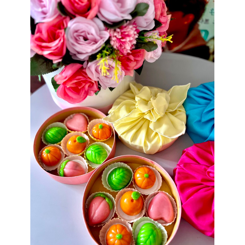 Jual SONGPYEON LUCKY 7 SET MOCHI KOREA KOREAN BDAY CAKE CHUSEOK KOREAN RICE CAKE | Shopee Indonesia