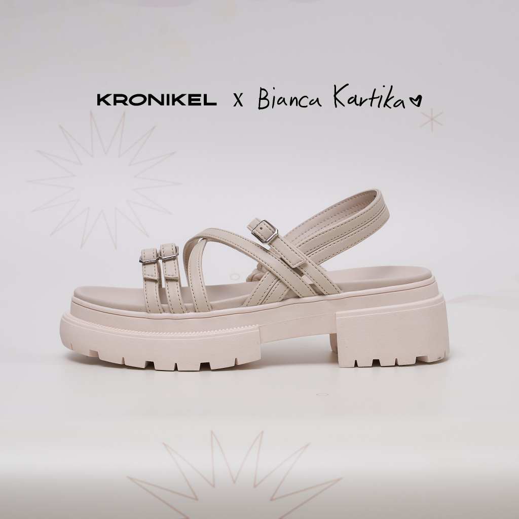 Jual KRONIKEL BIANCA MIRAE THIN STRAP SANDALS | Shopee Indonesia