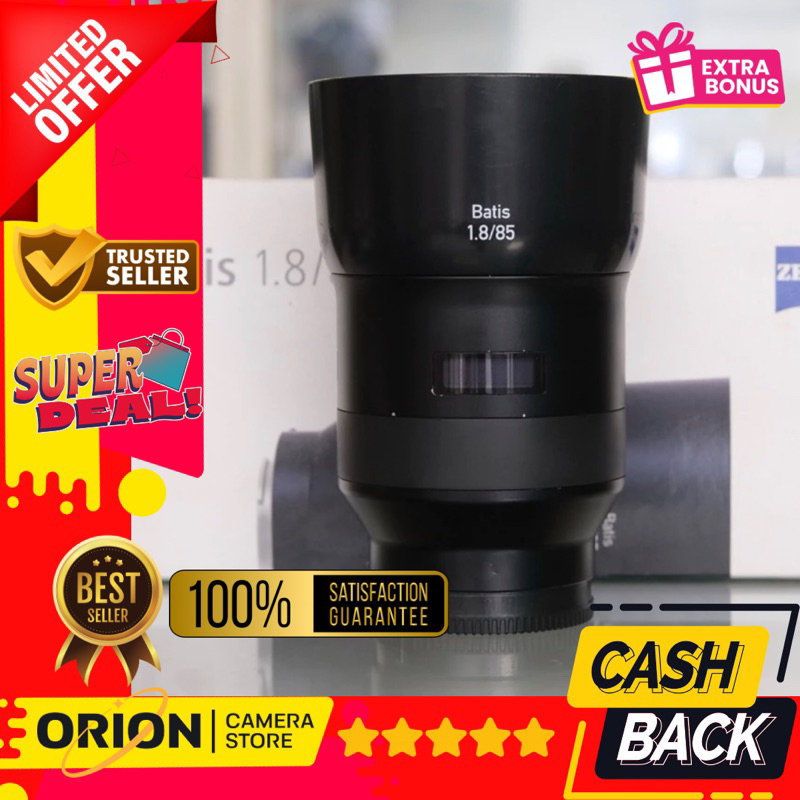 Jual Lensa Fix Sony 85mm f1.8 Zeiss batis sony FE 85mm f1.8 Zeiss sonar | Shopee Indonesia