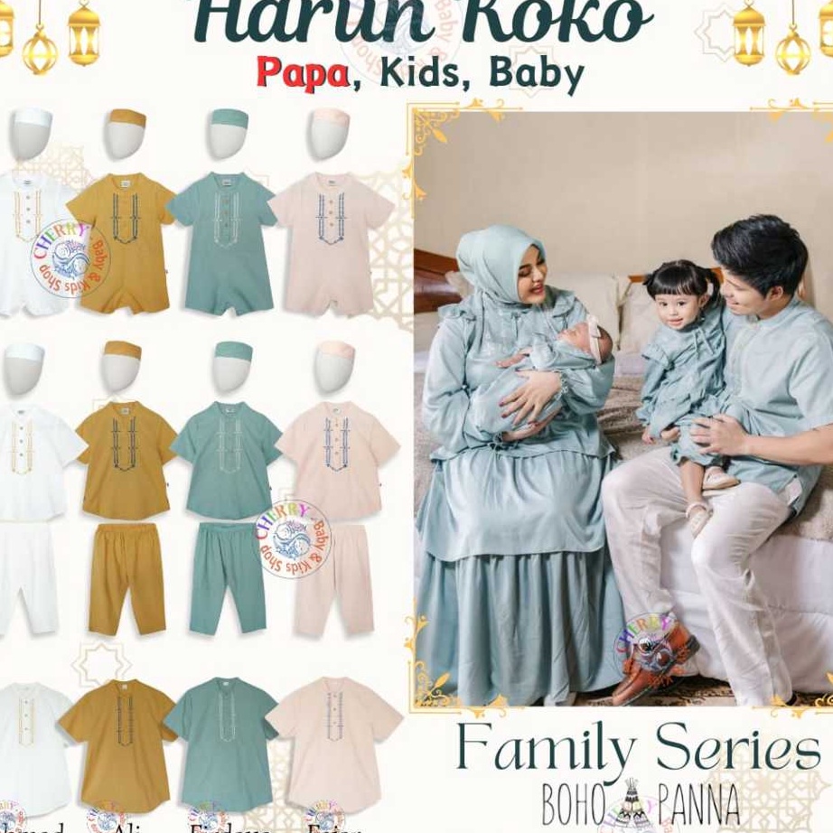Jual Dapatkan Bohopanna Harun Koko Papa Set 11 Tahun Setelan Koko Peci Raya Pakaian Lebaran Anak ...
