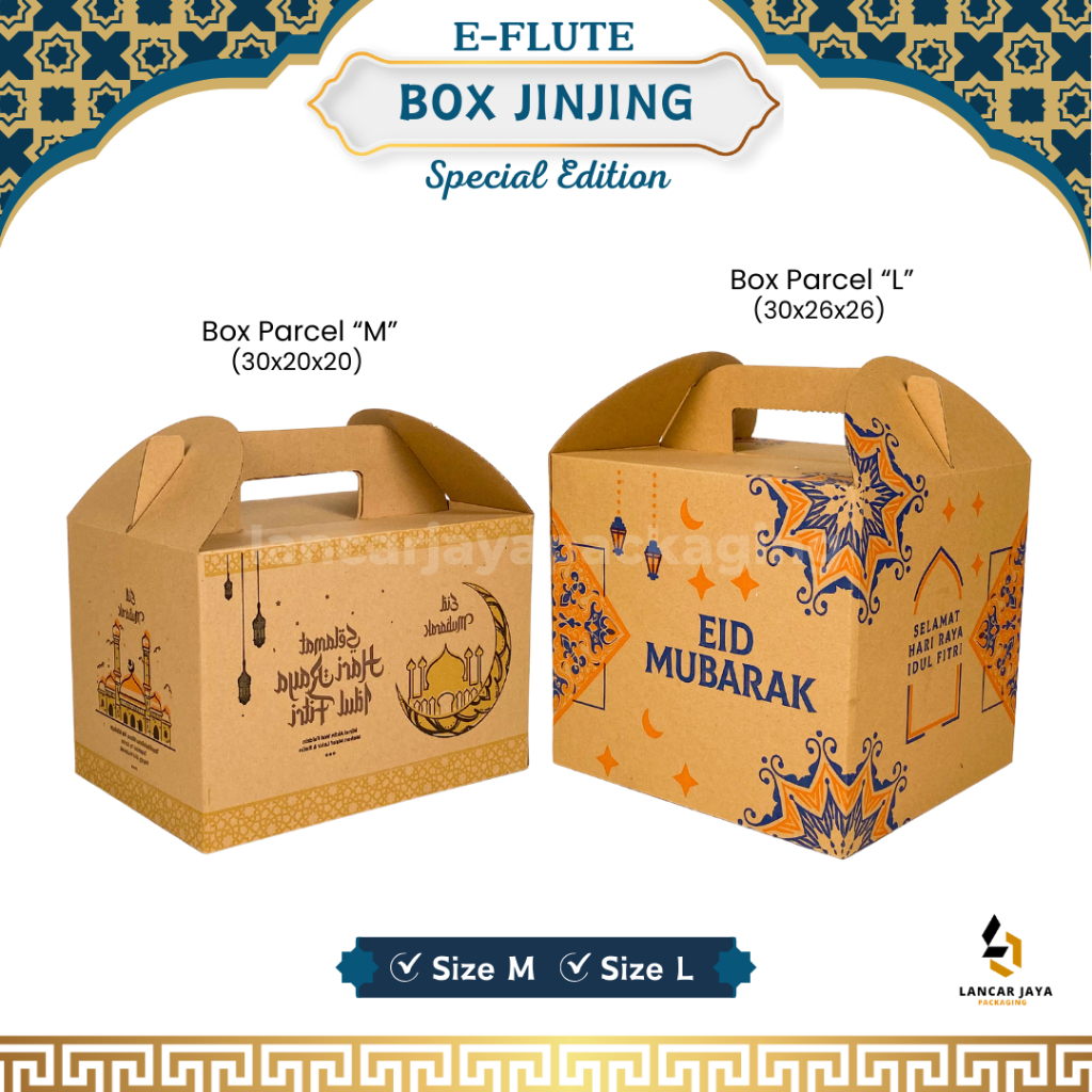 Jual Box Parcel Jinjing Lebaran Dus Hampers Sembako Kemasan Souvenir ...