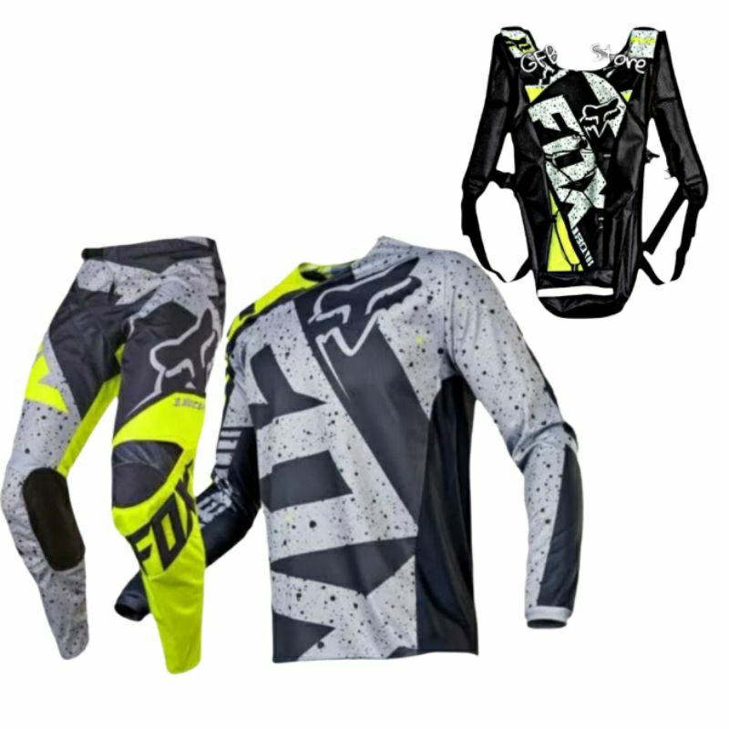 Jual Setelan Baju Cross trail Trabas combo Tas rangsel kecil Hydropack ...