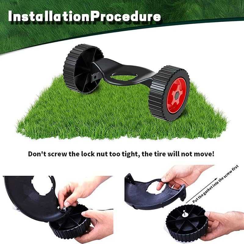 Jual Roda Mesin Pemotong Rumput Lawn Mowers Wheel M-095 | Shopee Indonesia