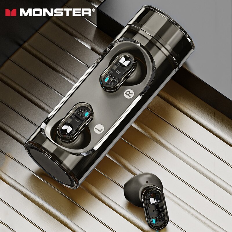 Jual MONSTER XKT13 Tws Monster Earbuds Mini BT 5,3V Mini Wireless ...