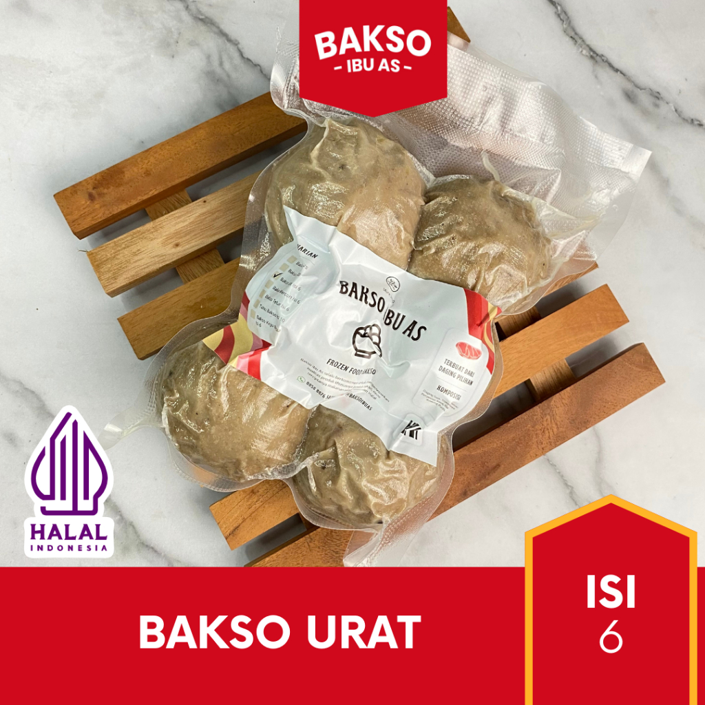 Jual Bakso Urat Premium Sapi Ibu As Isi 6 Super Spesial Ukuran Besar ...