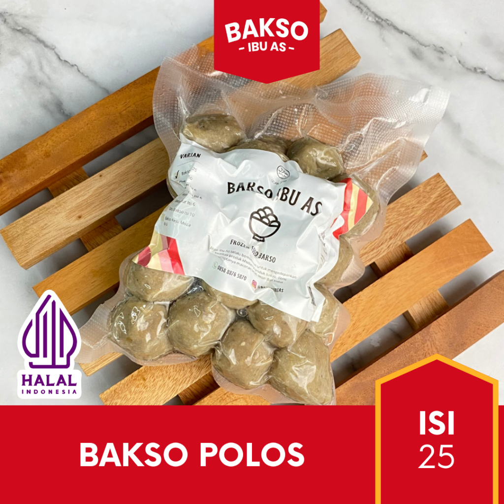 Jual Bakso Sapi Premium Ibu As Isi 25 Sehat & Nikmat Frozen Food ...