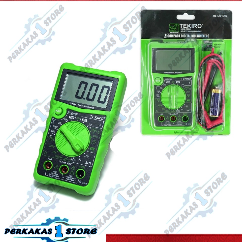 Jual Special Pr Tekiro Multimeter Digital Multitester Avo Meter MSDM19 ...