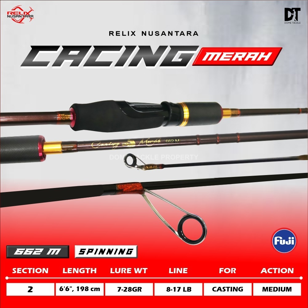 Jual JORAN RELIX NUSANTARA CACING MERAH 662 JORAN PANCING ROD UL ...