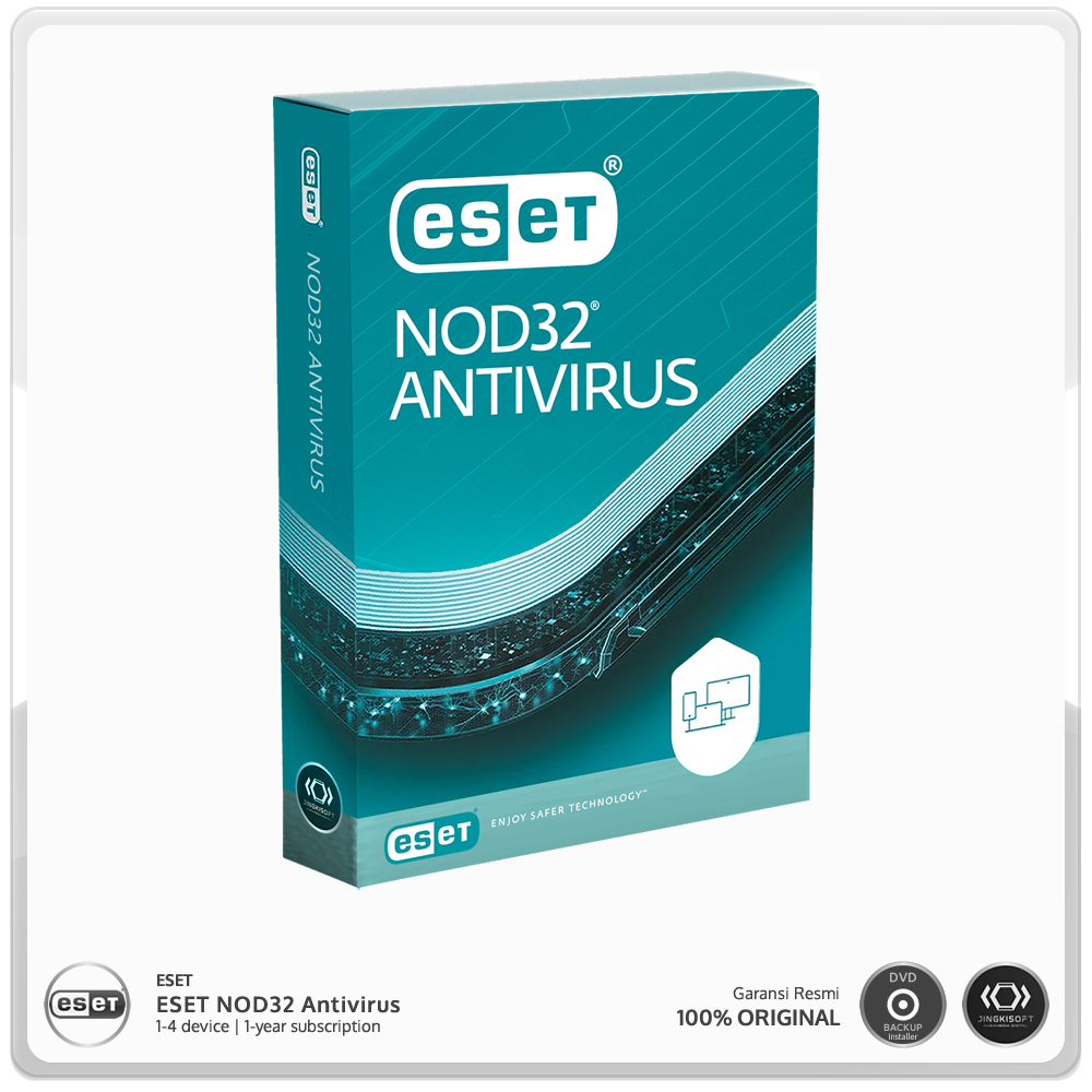 Jual ESET NOD32 Antivirus [1-Device, Lisensi ESET Indonesia] | Shopee ...
