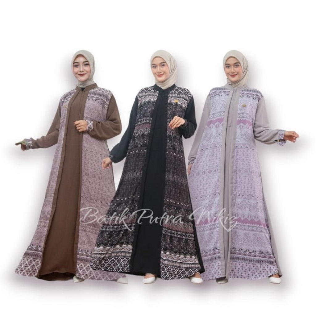 Jual (COD) Daster Gamis Kekinian Busui Friendly Exclusive Murah ...