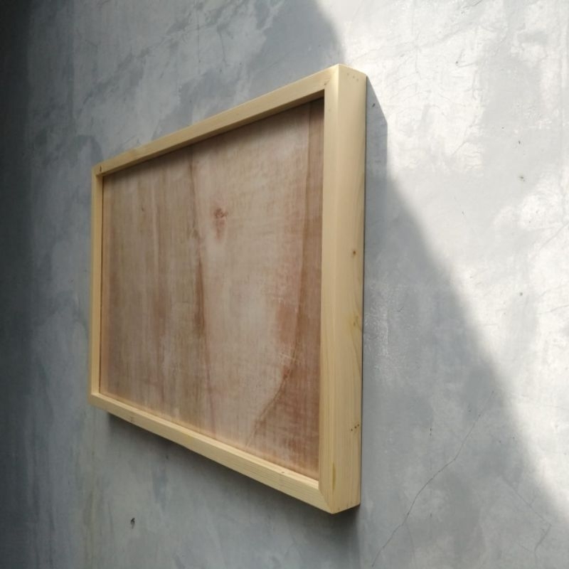 Jual Frame Bingkai Figura kayu ukuran A2 42x59,4 | Shopee Indonesia