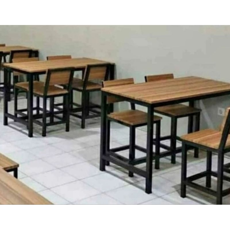 Jual Meja Cafe - Meja Dinner - Meja Restaurant | Shopee Indonesia