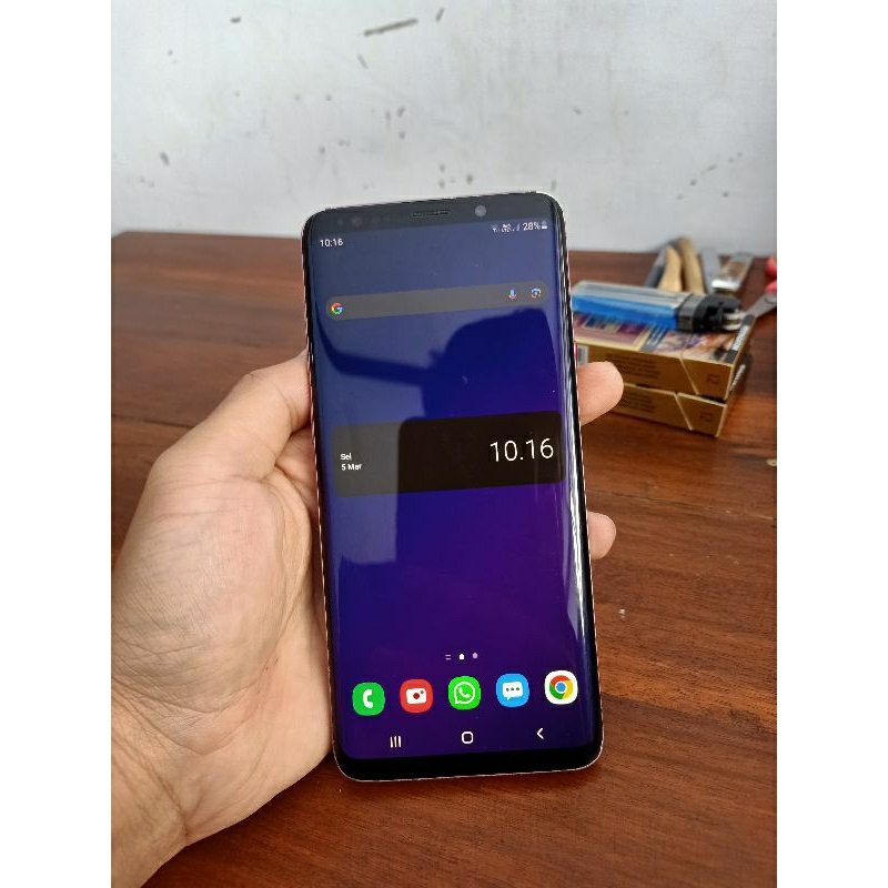 Jual Samsung S9+ 6/64 Minus LCD tompel 1 titik | Shopee Indonesia