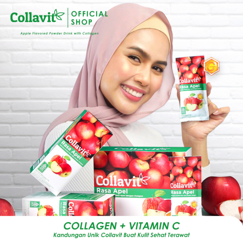 Jual collagen | collavit apel | Collagen Drink Pemutih Badan | minuman ...