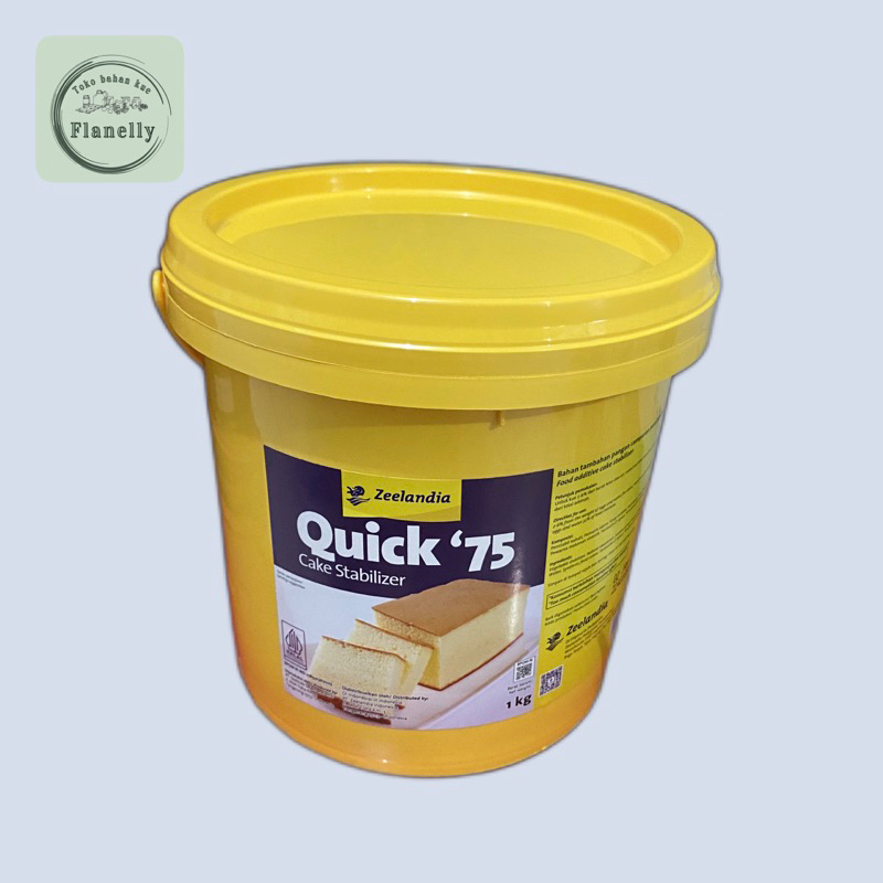 Jual Quick 75 emulsifier zeelandia 1kg | Shopee Indonesia