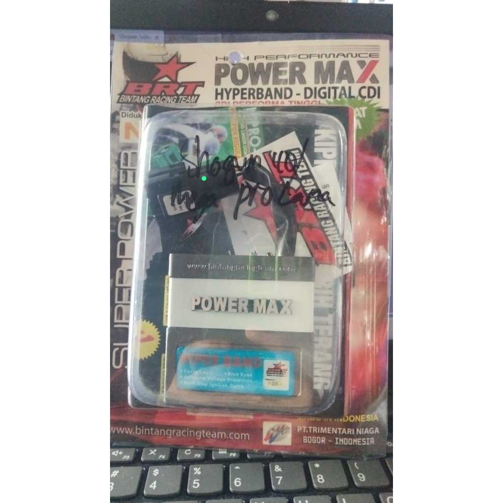 Jual CDI BRT Tipe Power Max Hyperband Mtr Shogun 110/ Megapro Lama ...