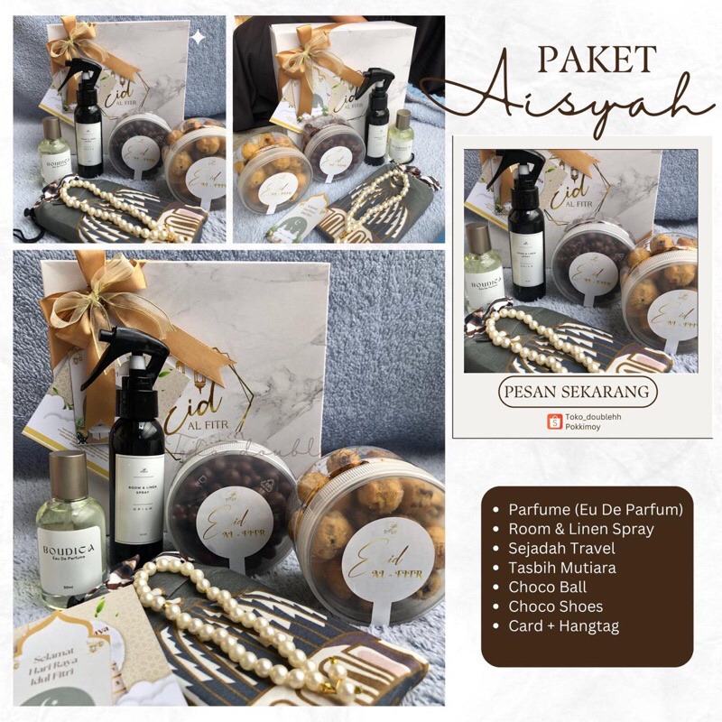 Jual [PAKET AISYAH] hampers ramadhan/ gift parcel hampers idul fitri ...