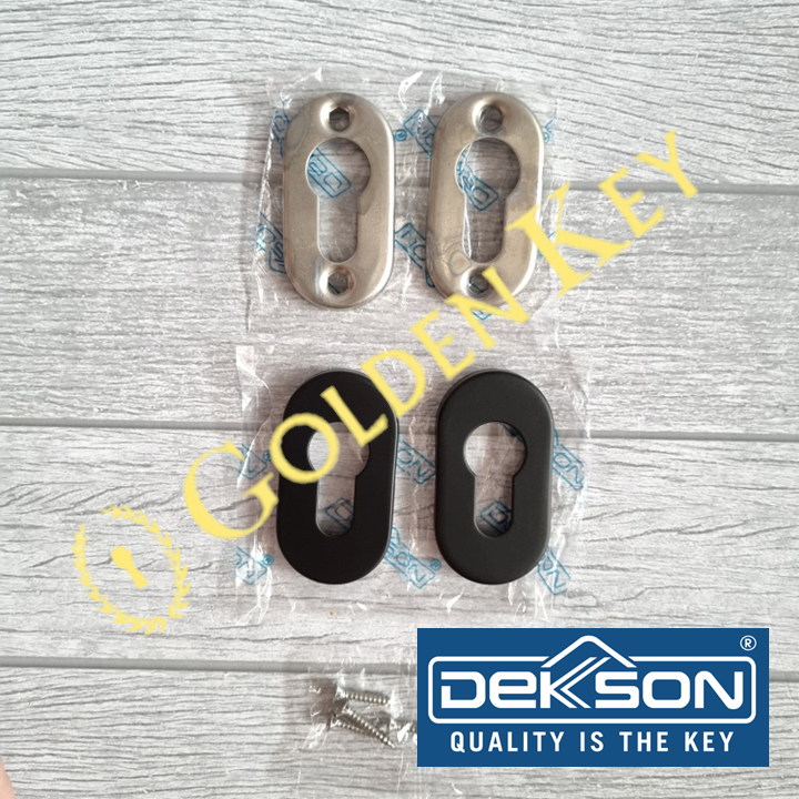 Jual Escutcheon Oval Dekkson Dekson ESCN 84030 Penutup Ring Cylinder ...