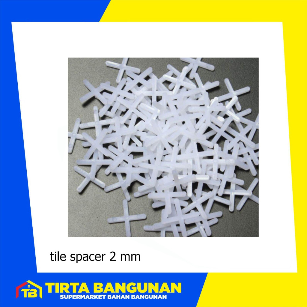 Jual Tile Spacer Alat Jarak Pemasangan Keramik, Granite Tile 2 mm ...