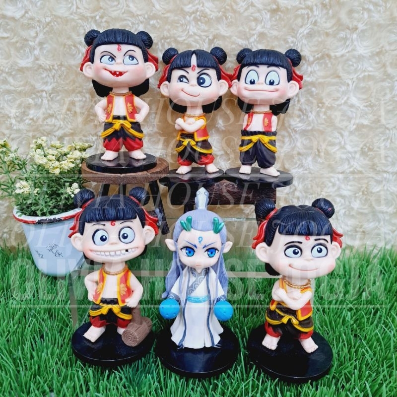 Jual Action Figure Nezha Anime Satuan Figurin Ne Zha Anime Figure Nacha ...