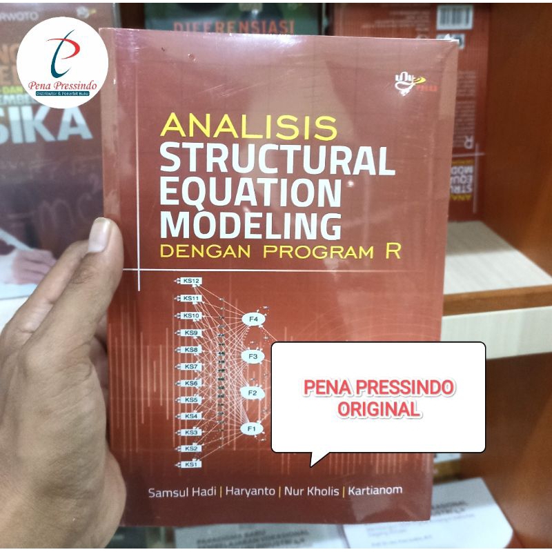 Jual BUKU ANALISIS STRUCTURAL EQUATION MODELING DENGAN PROGRAM R ...