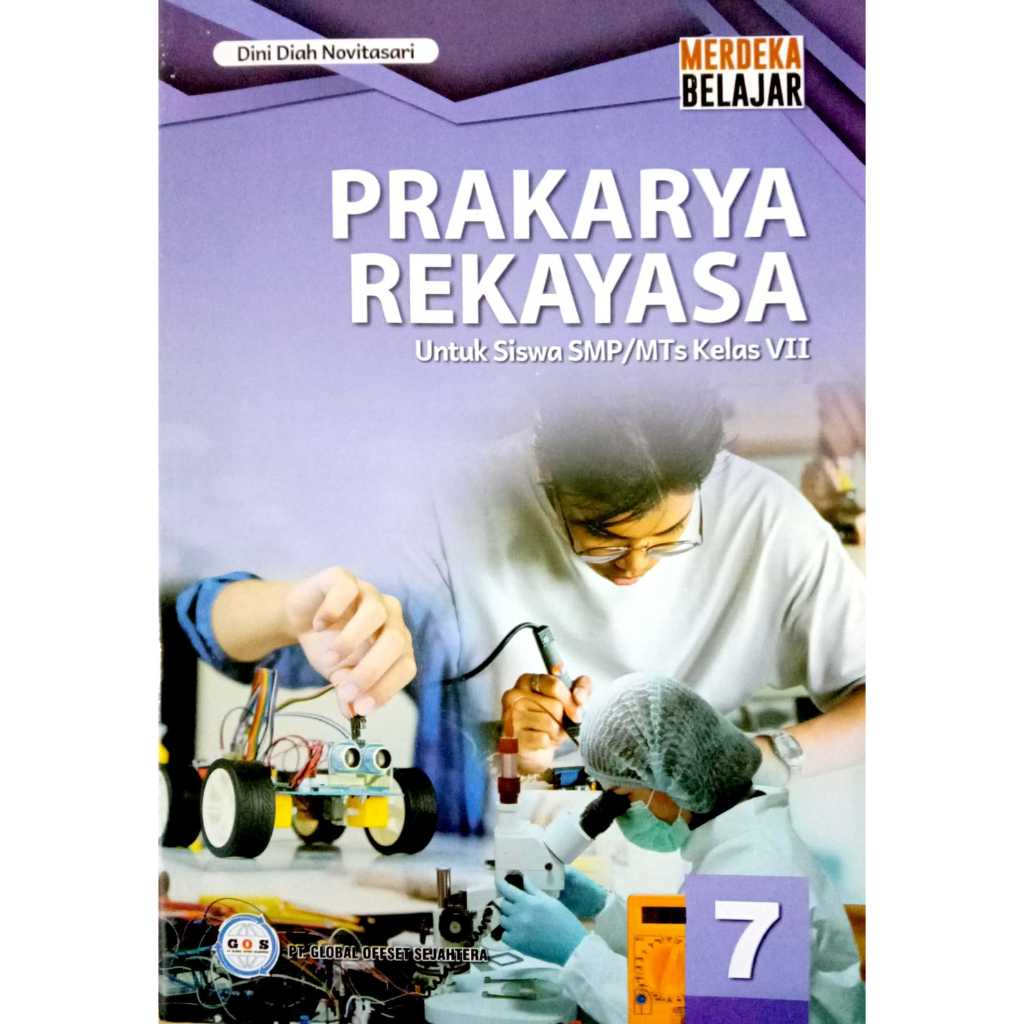 Jual BUKU SISWA PRAKARYA: REKAYASA KELAS 7 KURIKULUM PENGGERAK-MERDEKA SMP/MTS (PENERBIT: GOS ...