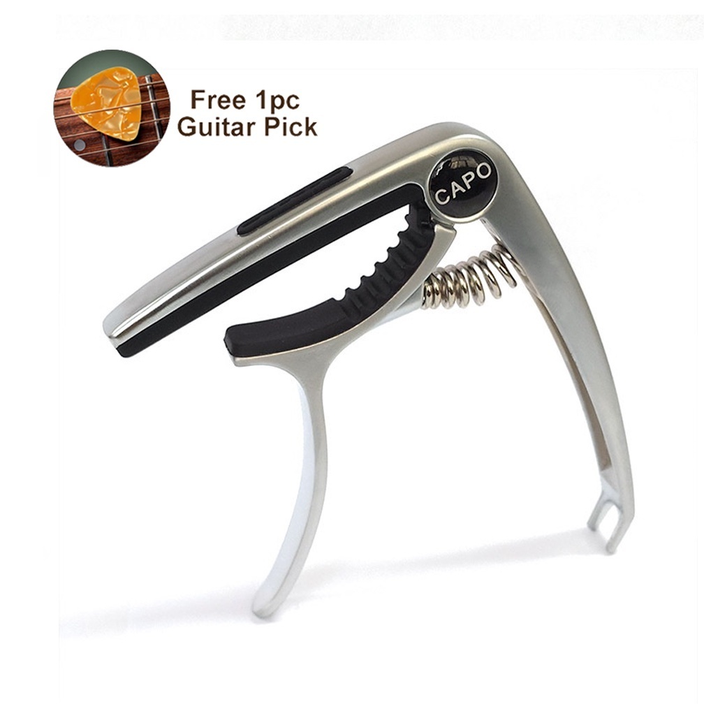 Jual RIXTON Guitar Capo LGL-06 Clamp Aluminium Alloy Metal Wood Grain ...