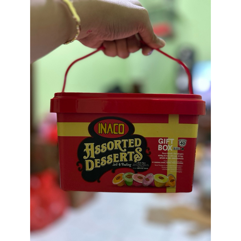 Jual Inaco Gift Box Assorted Desserts Jeli dan Puding | Shopee Indonesia