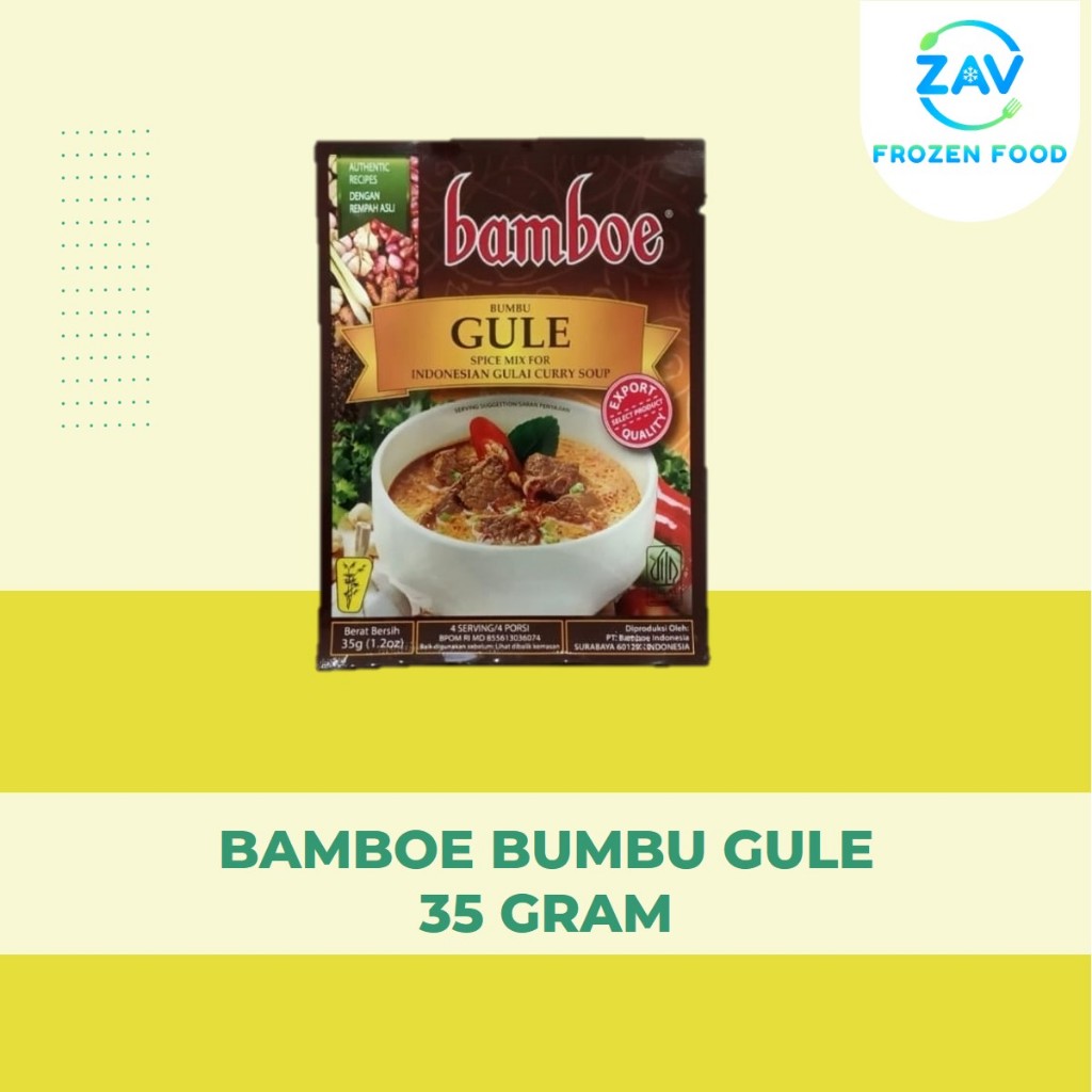 Jual BAMBOE BUMBU GULE 35 GRAM | Shopee Indonesia