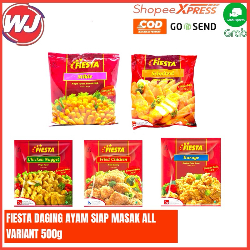 Jual FIESTA DAGING AYAM SIAP MASAK ALL VARIANT | Shopee Indonesia