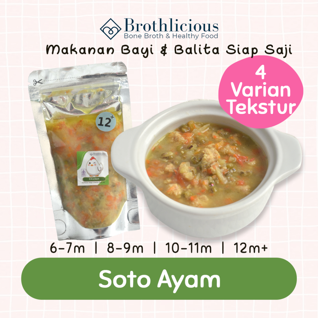 Jual Soto Ayam MPASI Frozen Bubur Bayi Baby Balita by Brothlicious ...