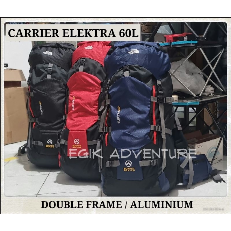 Jual Carrier 60L+5L | Tas Gunung 60L | Carrier Primero 60L Free ...